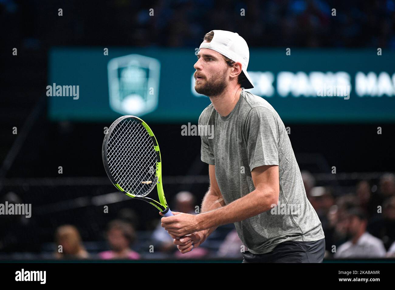 Paris, France. 01/11/2022, Maxime Cressy of USA during the Rolex Paris ...