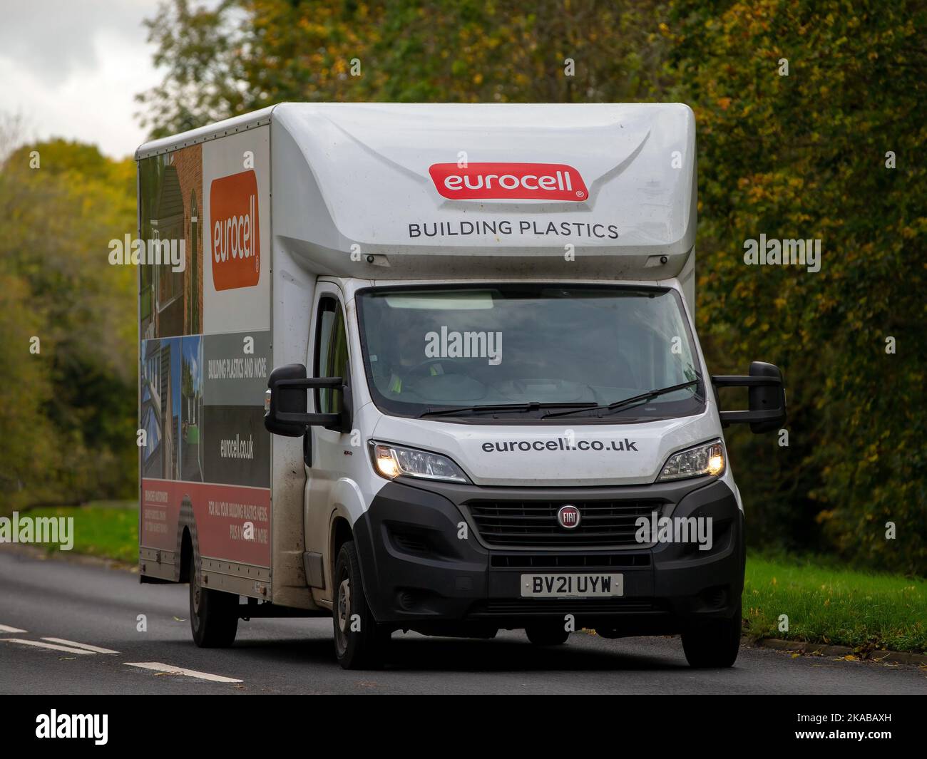 Commercial goods delivery van hi-res stock photography and images - Alamy