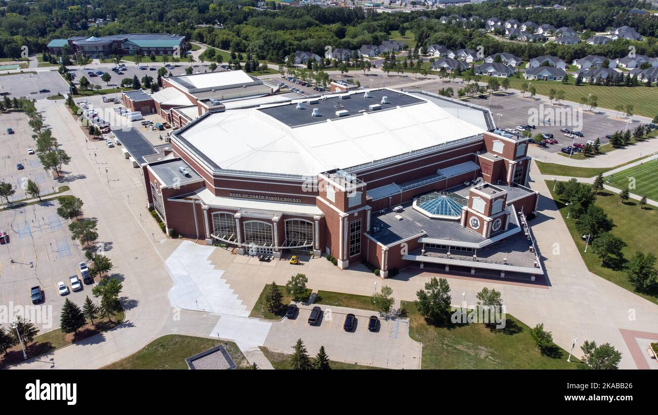 Ralph Engelstad Arena, University of North Dakota, UND, Grand Forks ...