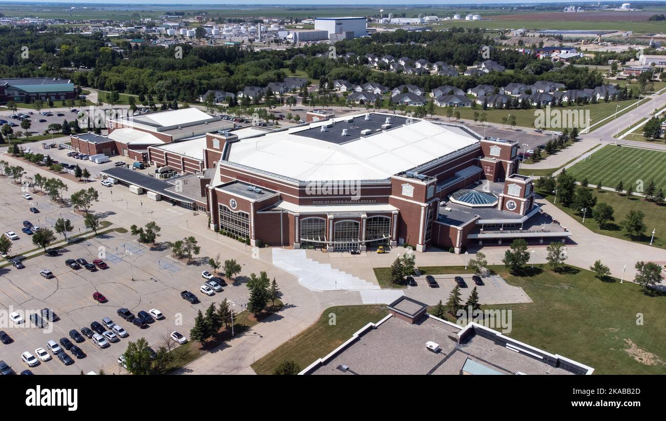 Ralph Engelstad Arena, University of North Dakota, UND, Grand Forks ...
