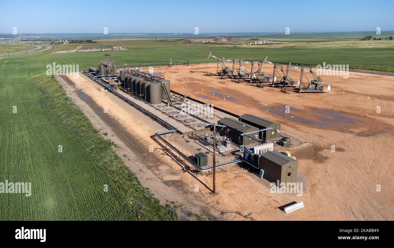 Hydraulic fracturing operation hi-res stock photography and images - Alamy