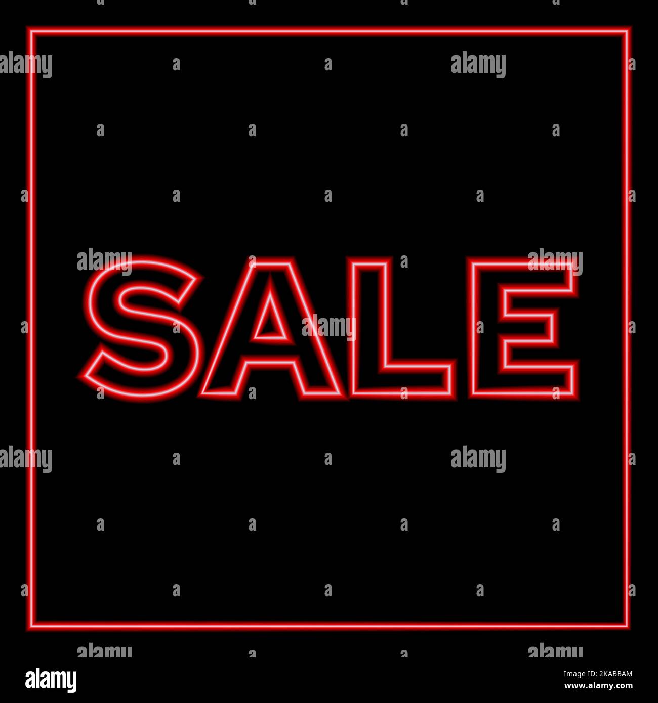 Black friday text on neon Stock Vector Images - Alamy