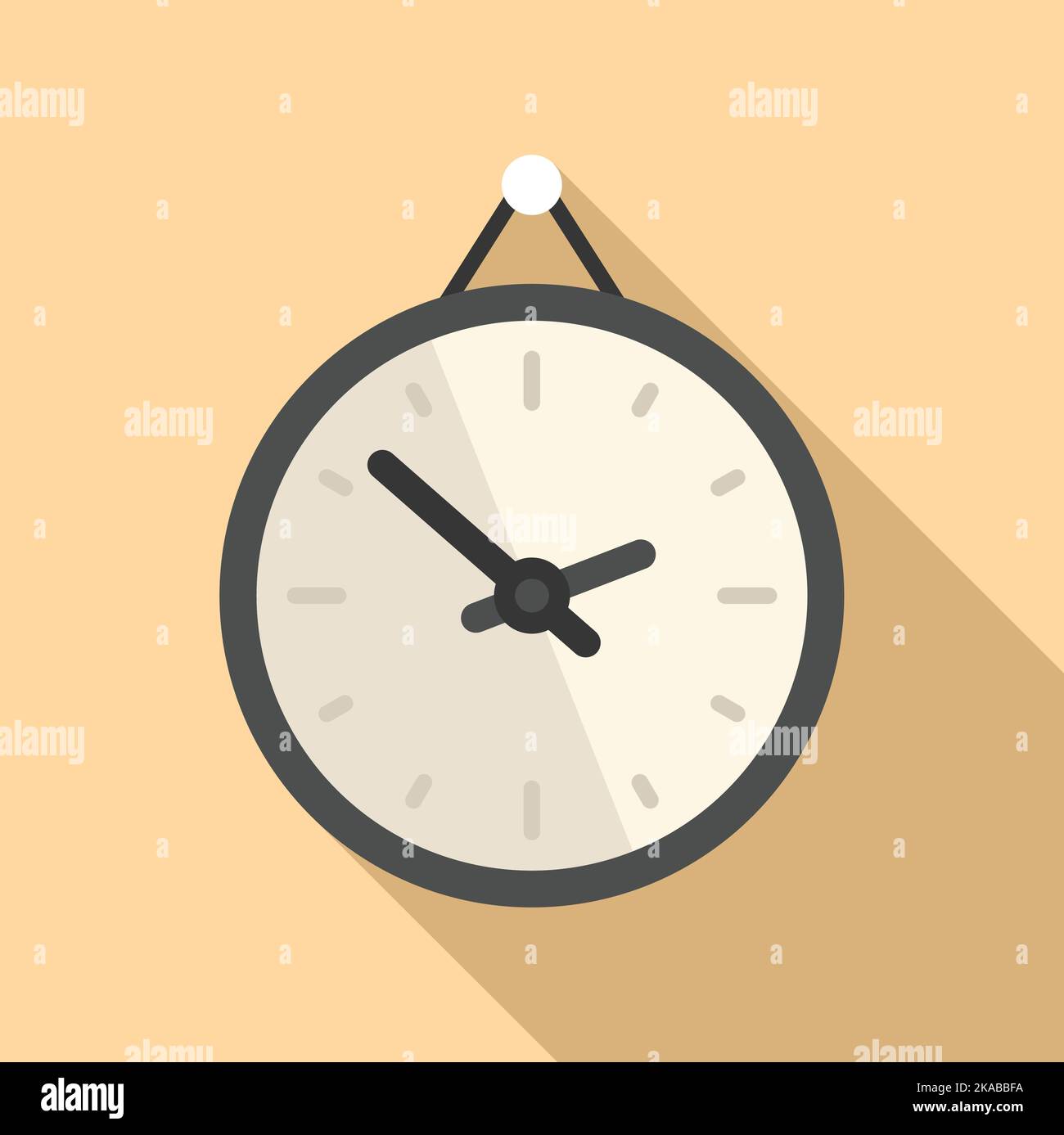 Manager wall clock icon hi-res stock photography and images - Alamy