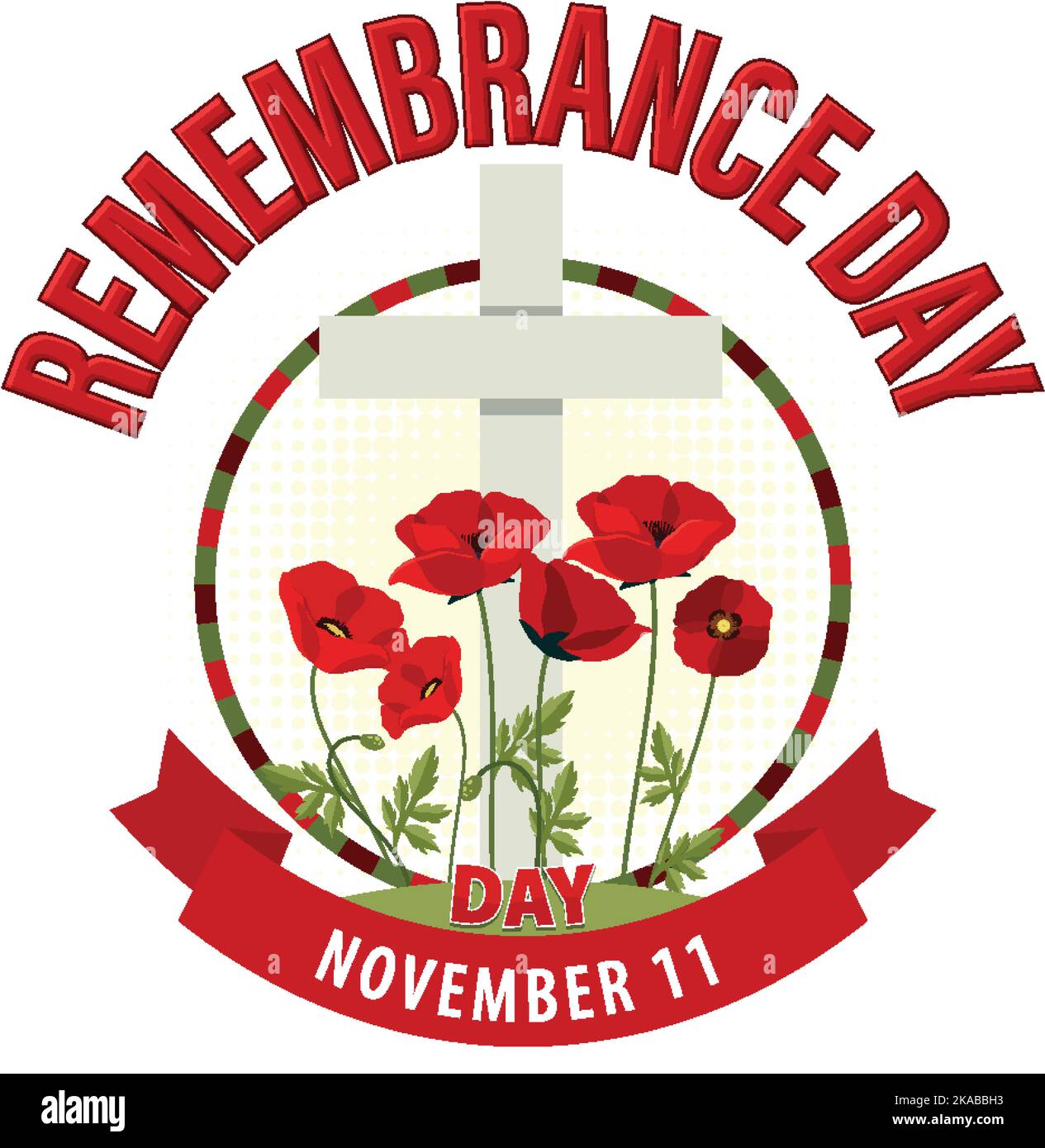 Remembrance Day Logo Design illustration Stock Vector Image & Art - Alamy