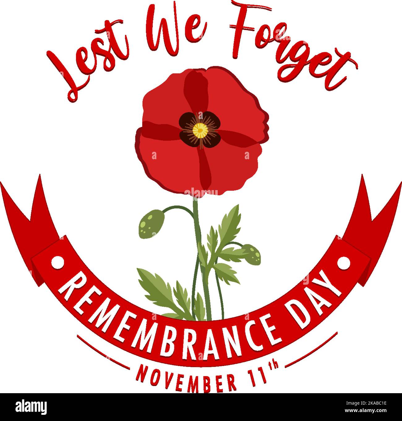 Remembrance Day Logo Design illustration Stock Vector Image & Art - Alamy