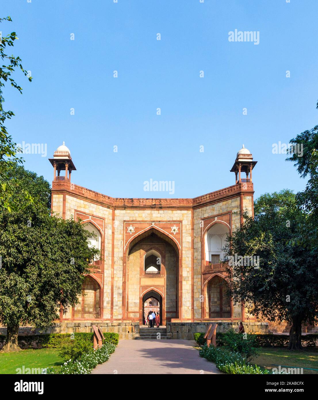 gate to Humayun's Tomb in Delhi, India Stock Photo - Alamy