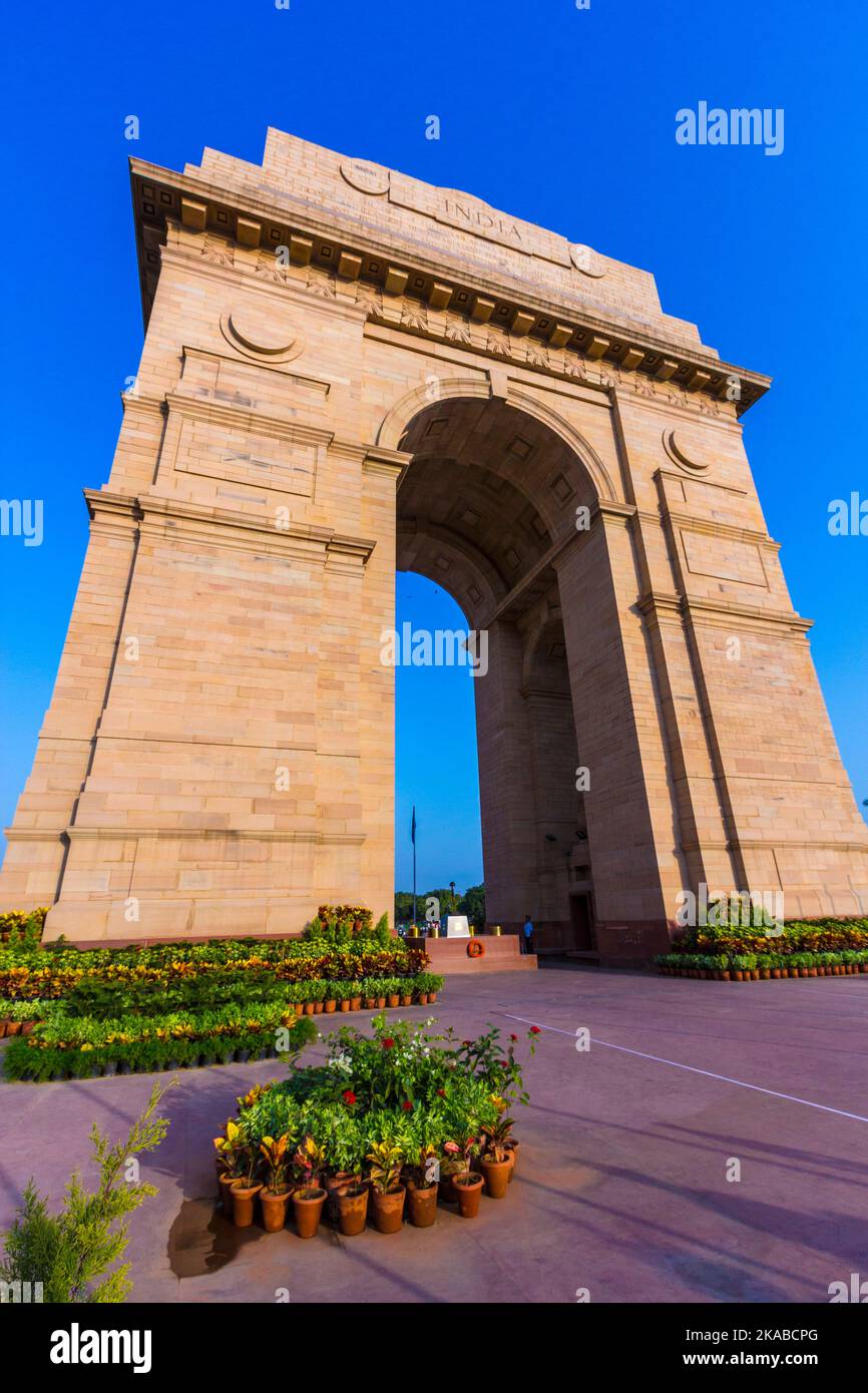 famous India Gate in New Delhi, India Stock Photo - Alamy