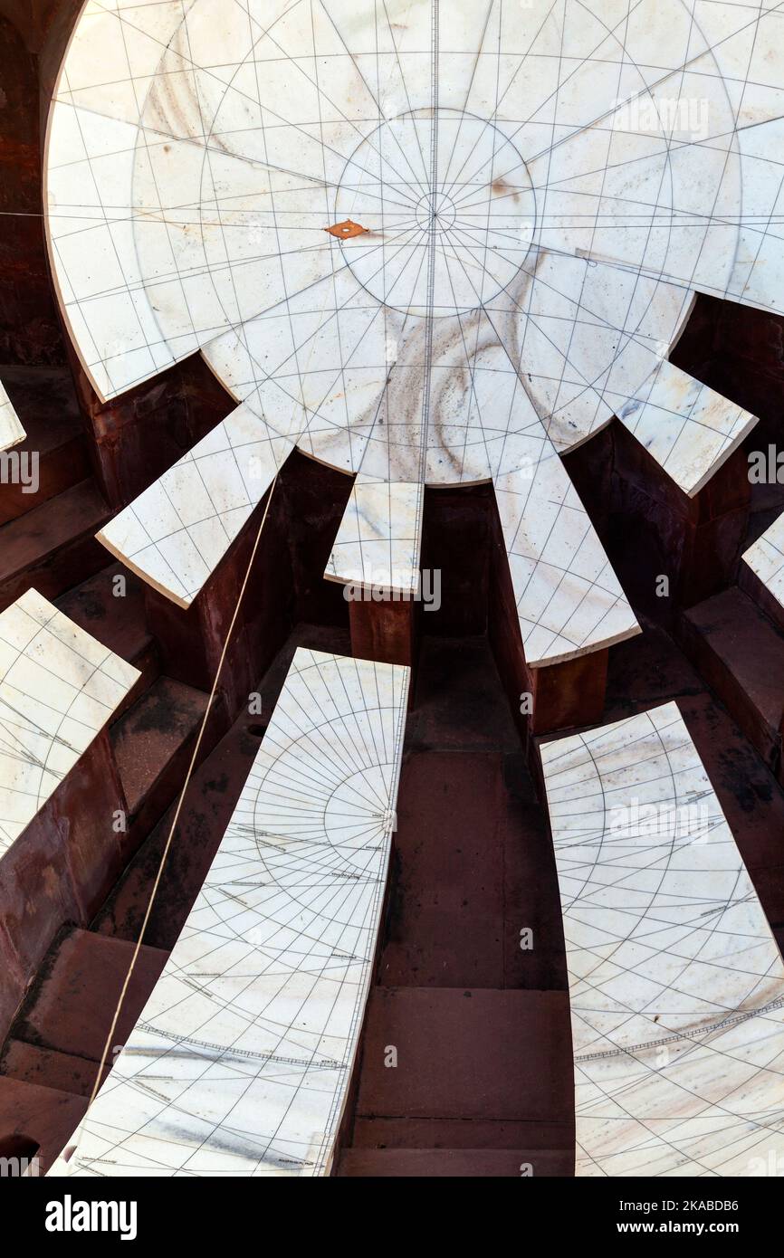 Astronomical instrument at Jantar Mantar observatory - Jaipur ...