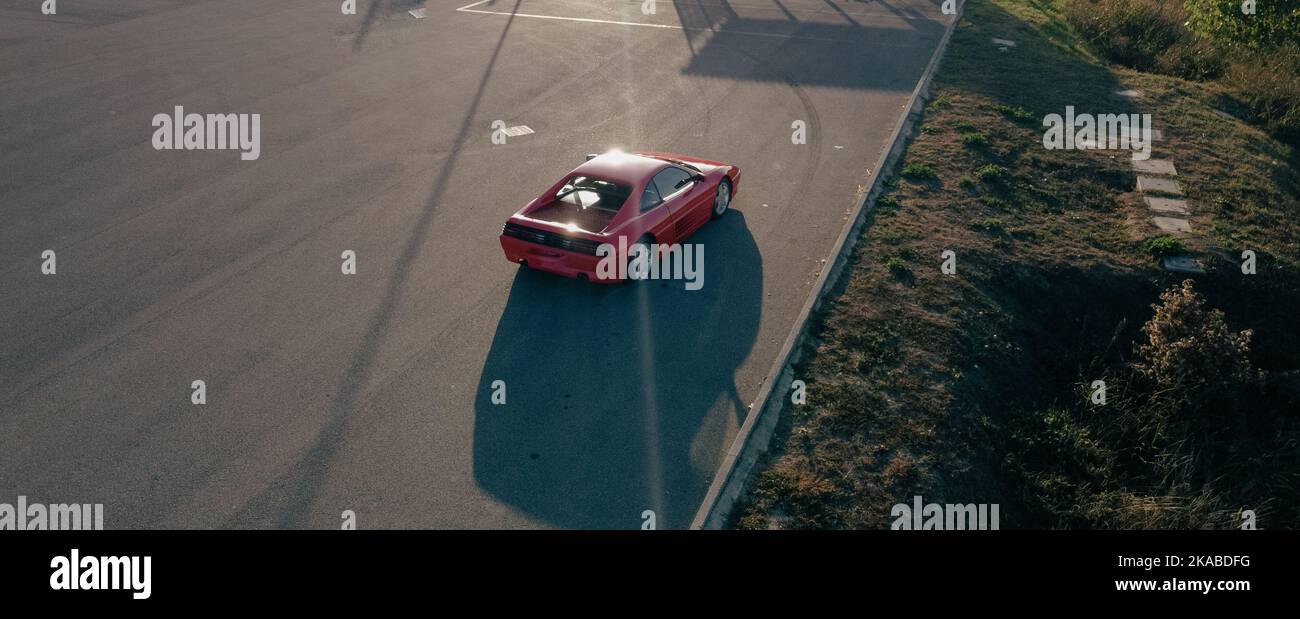 Ferrari 348 GTB modified from the 348 TB, the 348 GTB was a two-seater ...