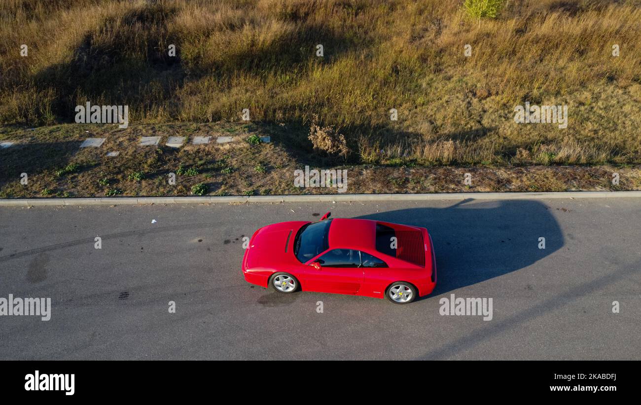 Ferrari 348 GTB modified from the 348 TB, the 348 GTB was a two-seater ...