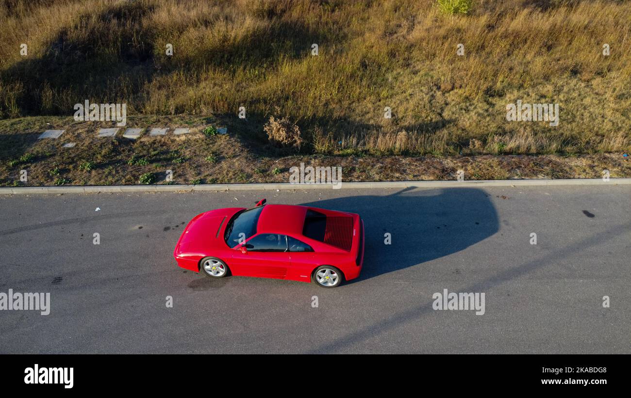 Ferrari 348 GTB modified from the 348 TB, the 348 GTB was a two-seater ...