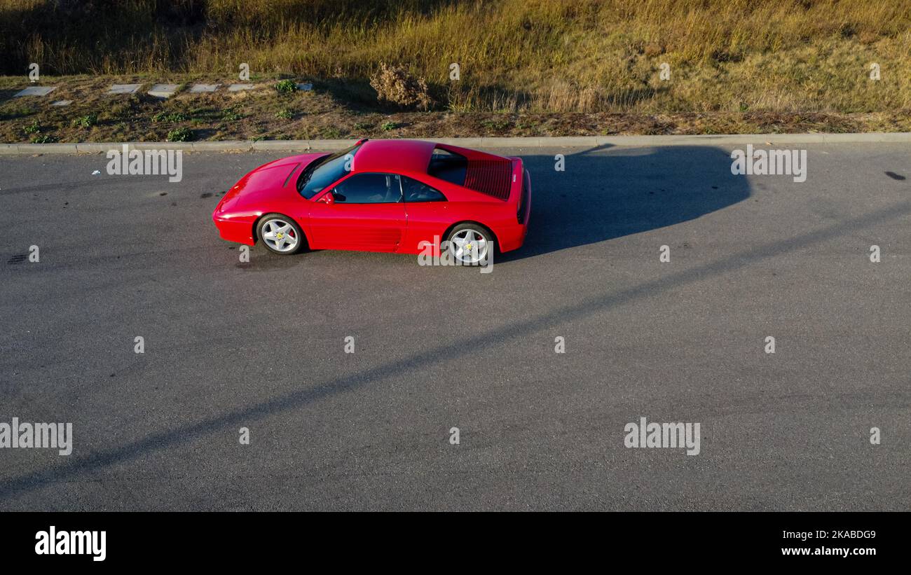 Ferrari 348 GTB modified from the 348 TB, the 348 GTB was a two-seater ...