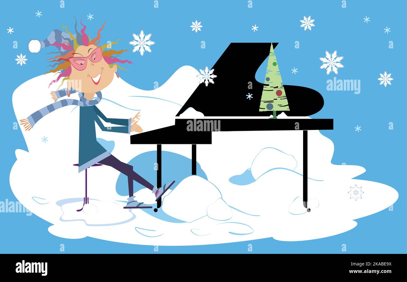 Upright piano new Stock Vector Images - Alamy