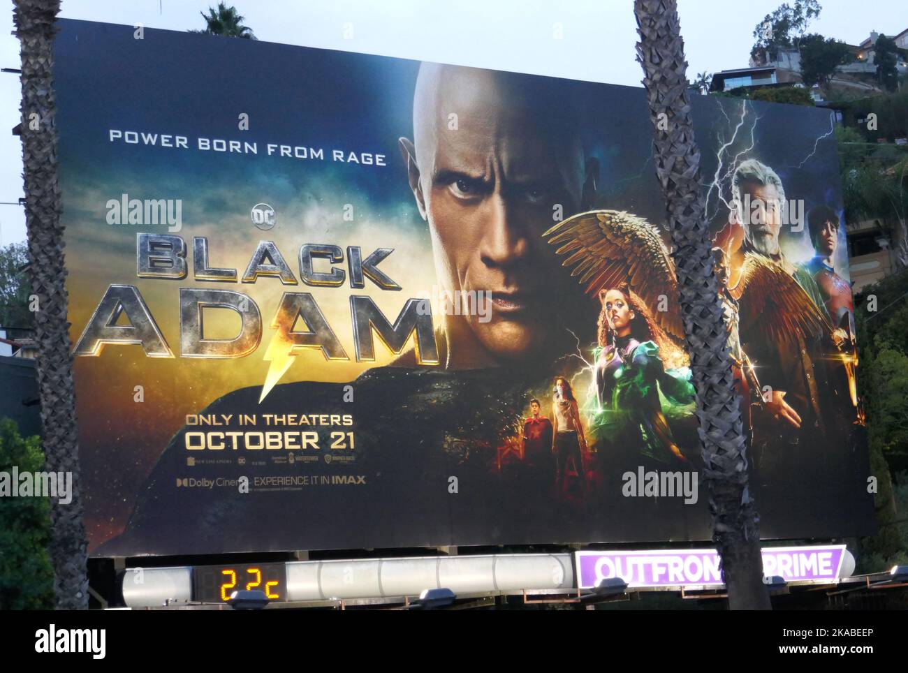 Los Angeles, California, USA 31st October 2022 A general view of atmosphere of Dwayne Johnson ...