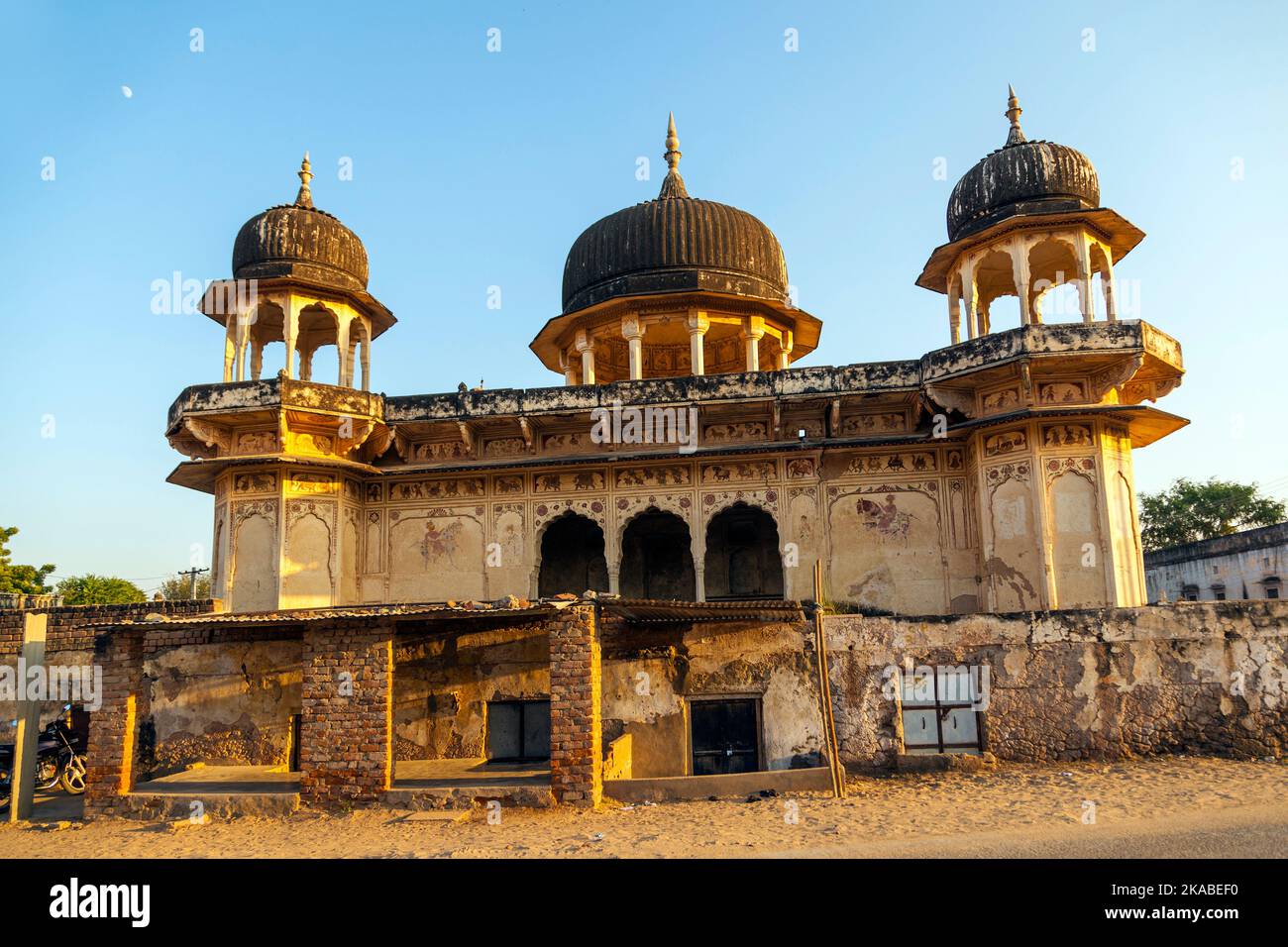 old Haweli house in Mandawa rajasthan state in India Stock Photo - Alamy