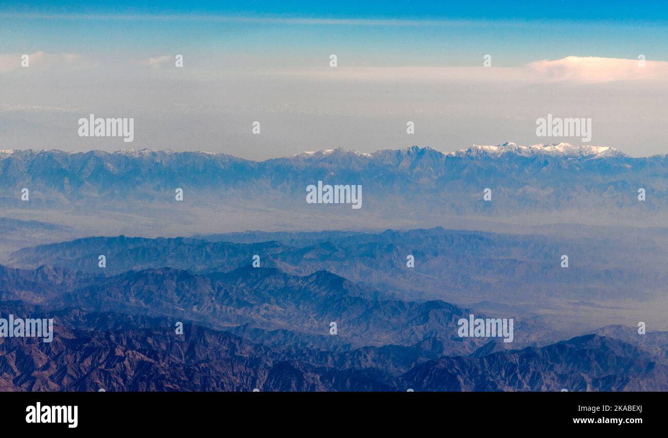 The Baba Mountain range of the Hindu Kush between Kabul and Kandahar in ...