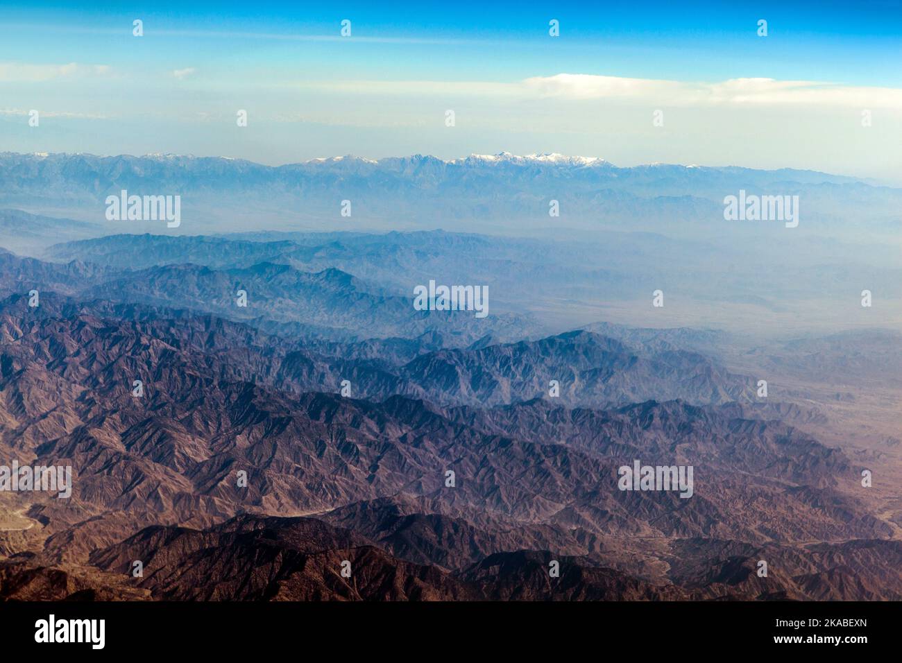 The Baba Mountain range of the Hindu Kush between Kabul and Kandahar in ...