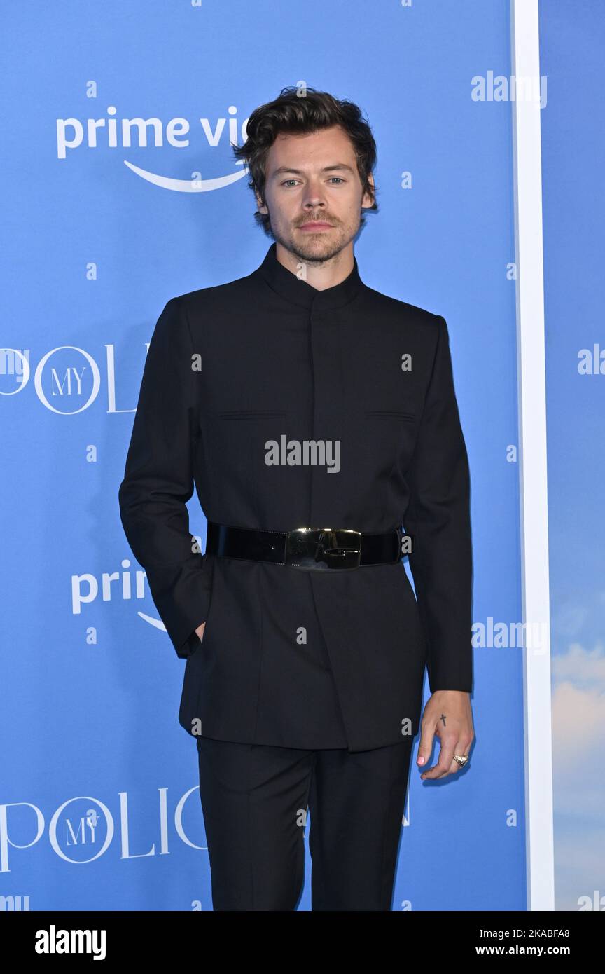Los Angeles, USA. 01st Nov, 2022. Harry Styles at the premiere for "My ...