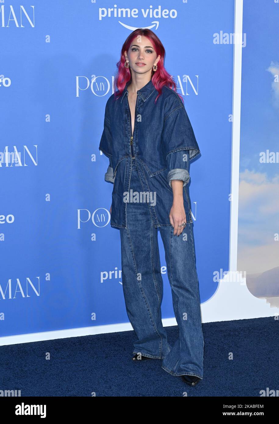 Los Angeles, USA. 01st Nov, 2022. Emily Rudd at the premiere for "My ...