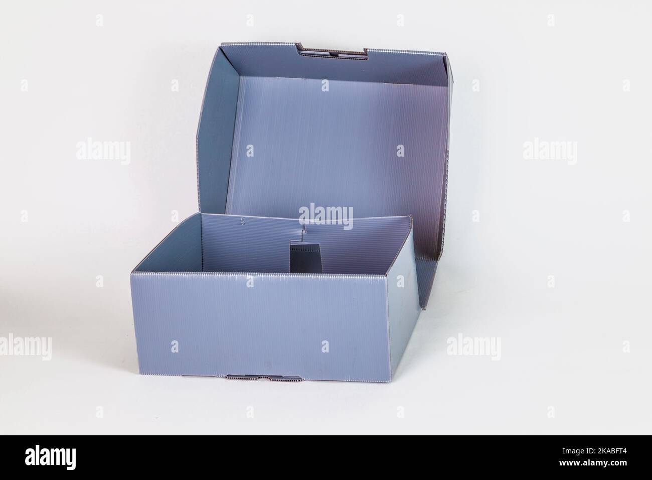 empty grey box on white Stock Photo - Alamy