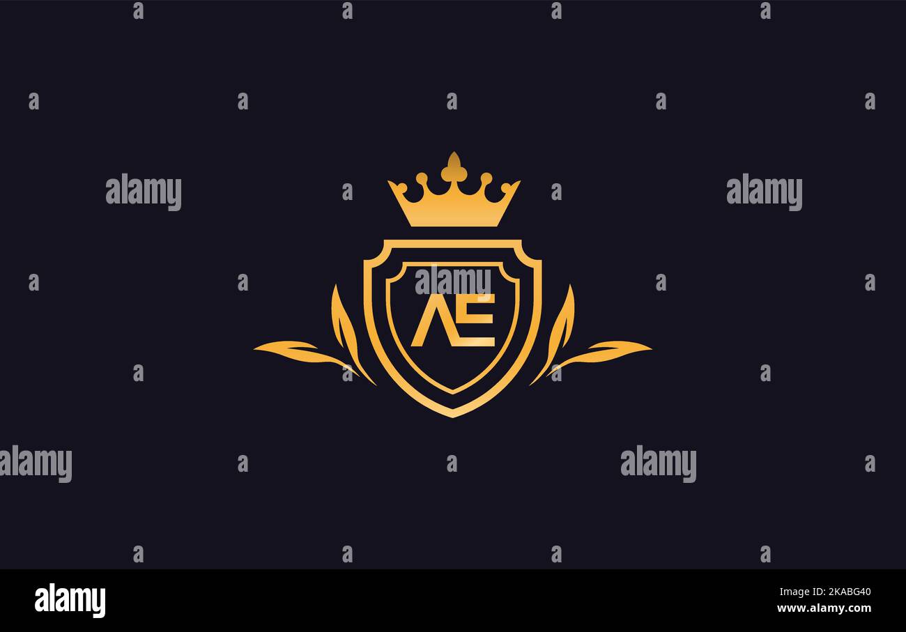 Shield with crown icon and Royal luxury crown monogram symbol. King ... Shield with crown icon and Royal luxury crown monogram symbol. King ...
