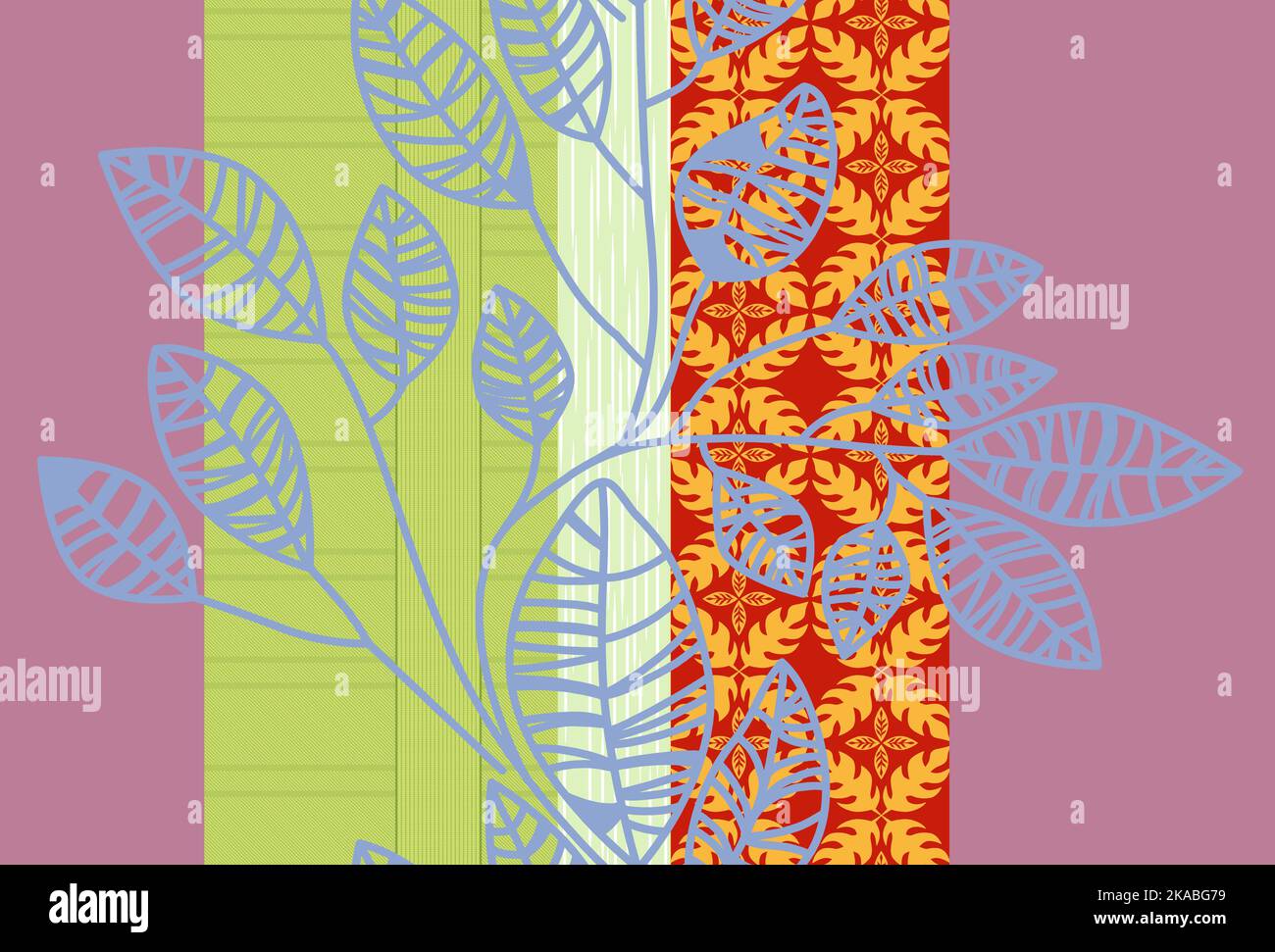 Digital And Textile Design Pattern Stock Photo - Alamy