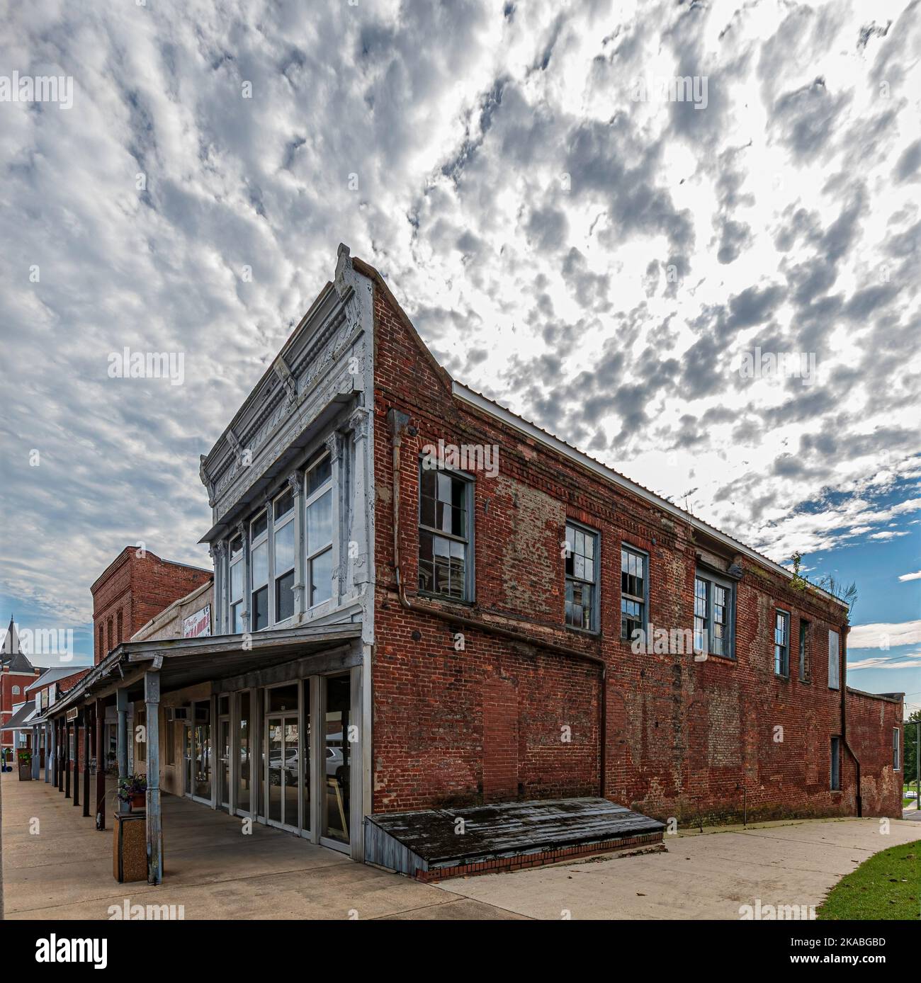 Union Springs, Alabama, USA - Sept. 6, 2022: An old, dilapidated ...