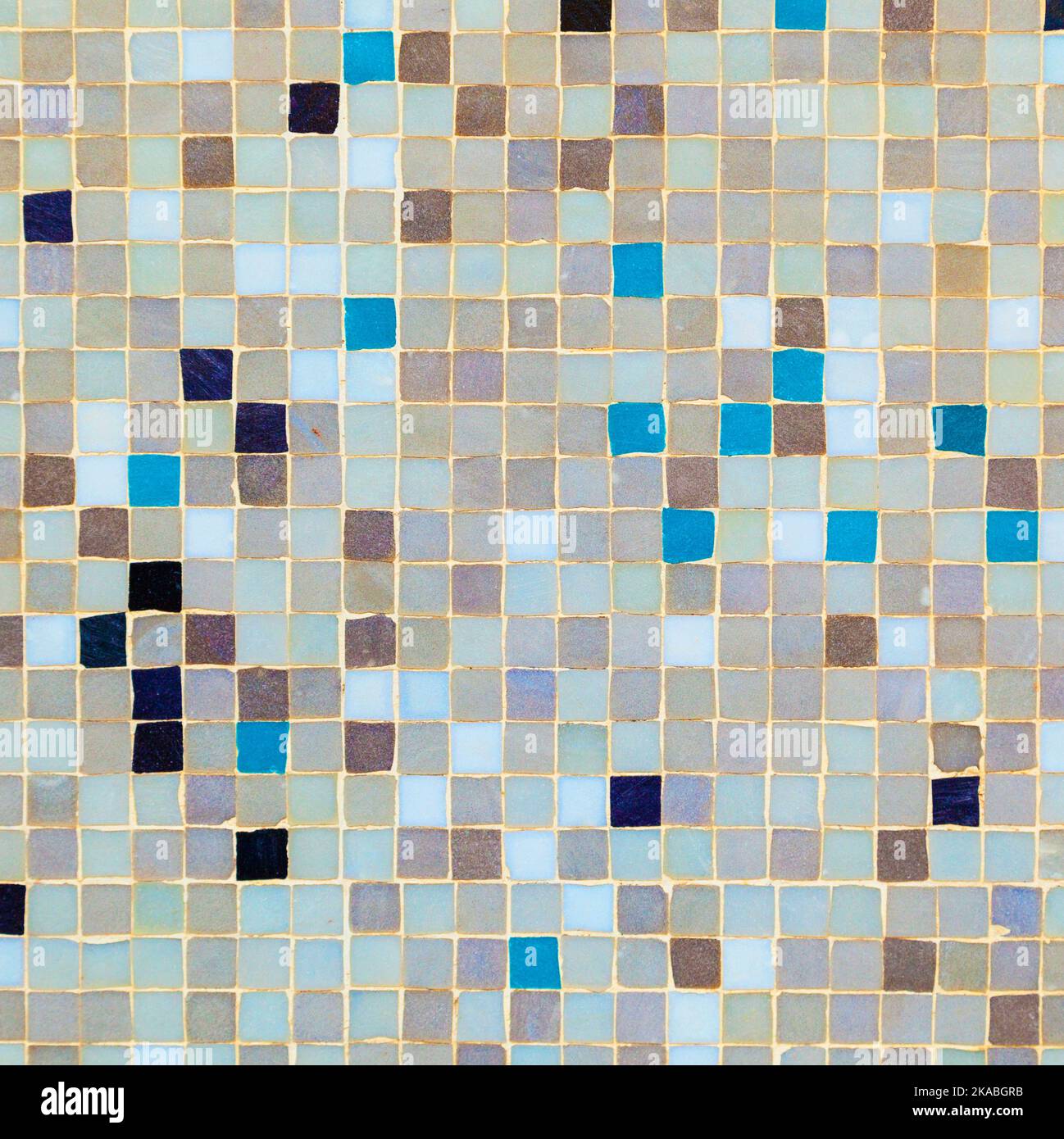 mosaique pattern in style of the sixtees Stock Photo - Alamy