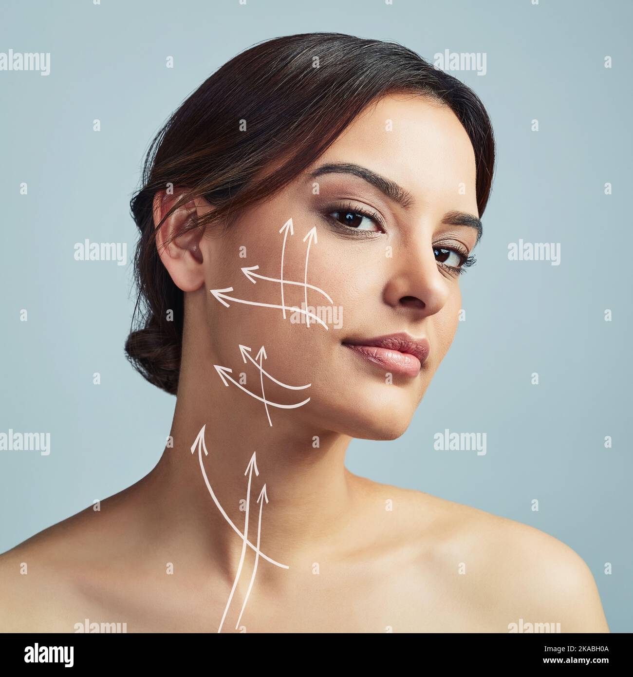 Flawless skin woman hi-res stock photography and images - Alamy