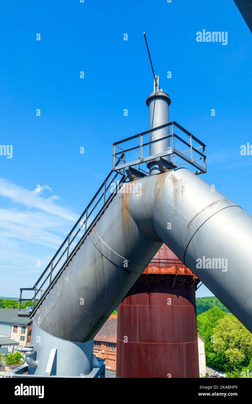 old iron works monuments from the late 20th century Stock Photo - Alamy
