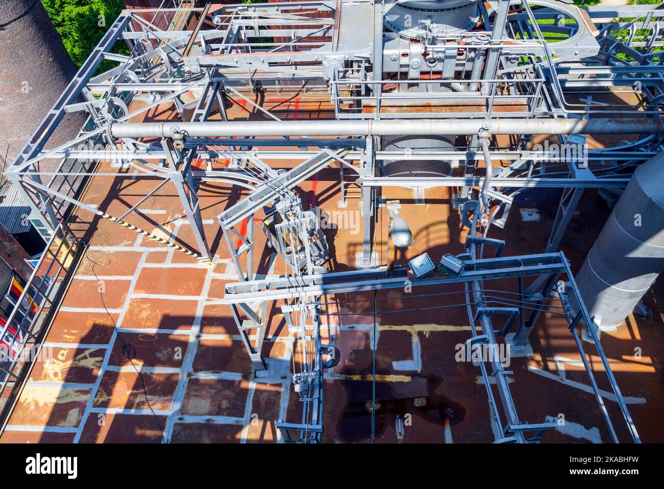 old iron works monuments from the late 20th century Stock Photo - Alamy