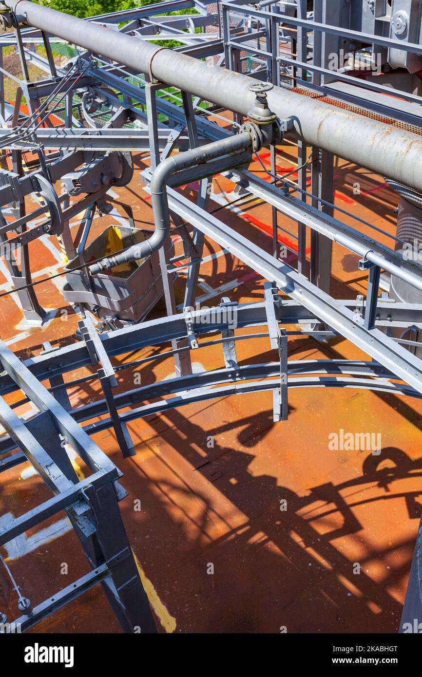 old iron works monuments from the late 20th century Stock Photo - Alamy