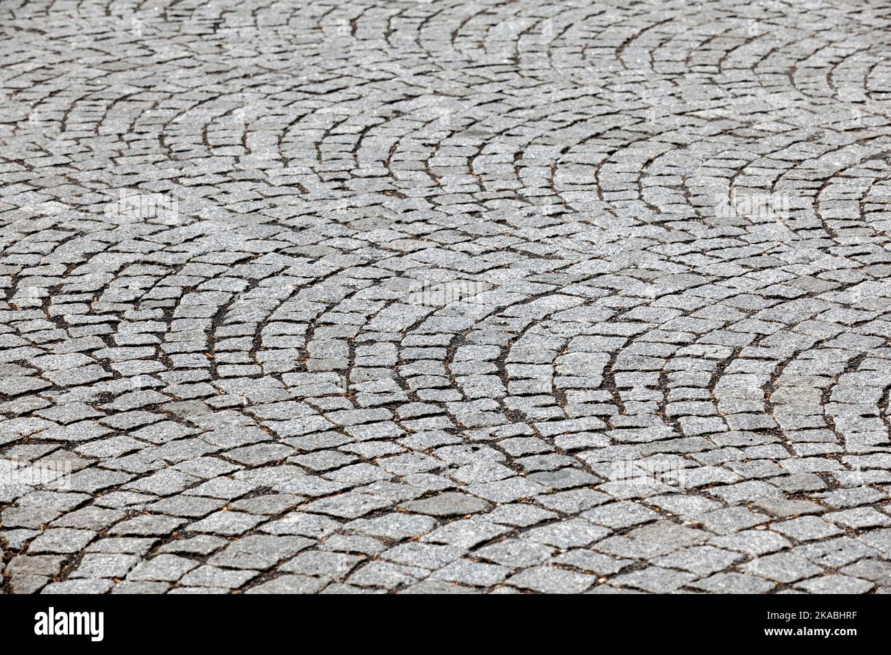 black cobblestone road background Stock Photo - Alamy