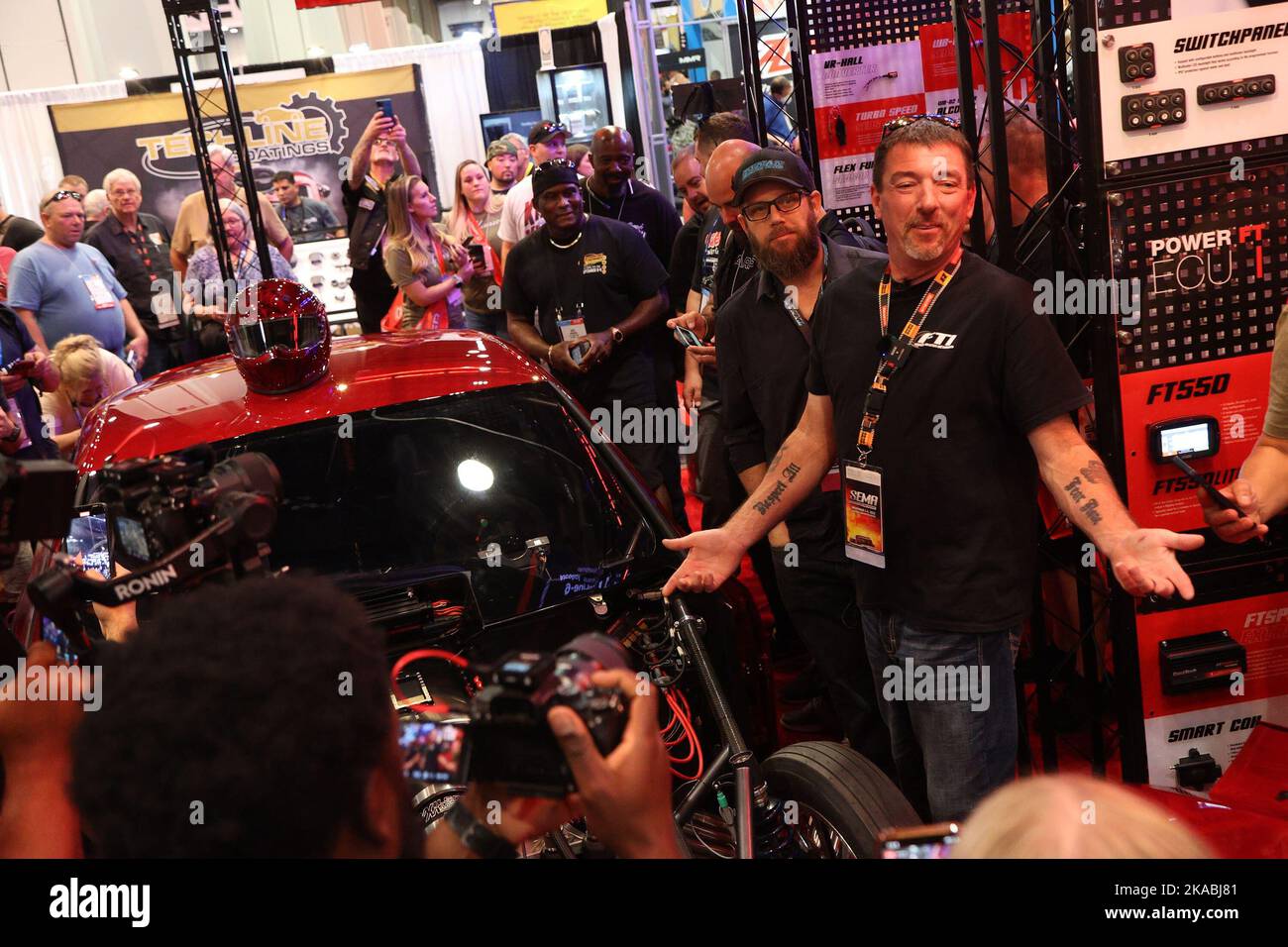Las Vegas, NV, USA. 1st Nov, 2022. Dave “Daddy Dave” Comstock (Street Outlaws) at a public ...