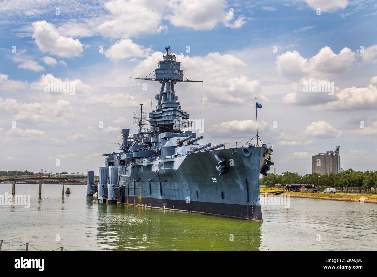The Famous Dreadnought Battleship Texas Stock Photo - Alamy