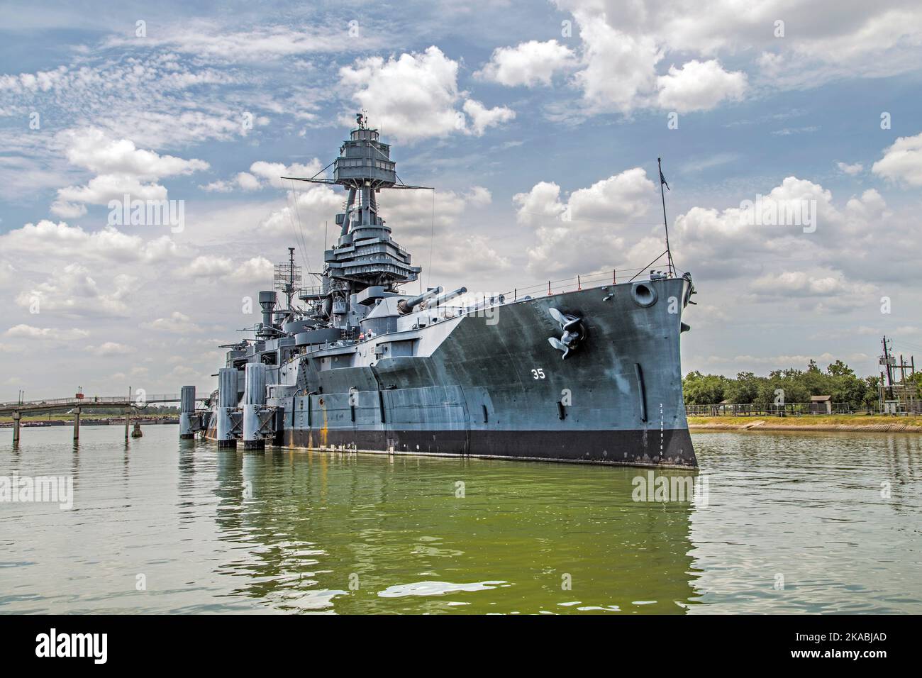 The Famous Dreadnought Battleship Texas Stock Photo - Alamy