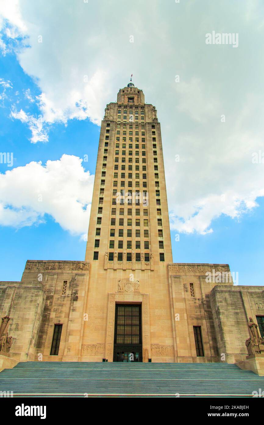 Baton Rouge, Louisiana - State Capitol building Stock Photo - Alamy