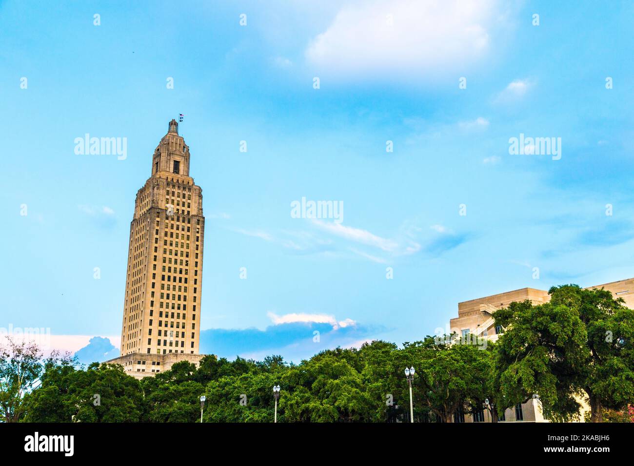 Baton Rouge, Louisiana - State Capitol building Stock Photo - Alamy