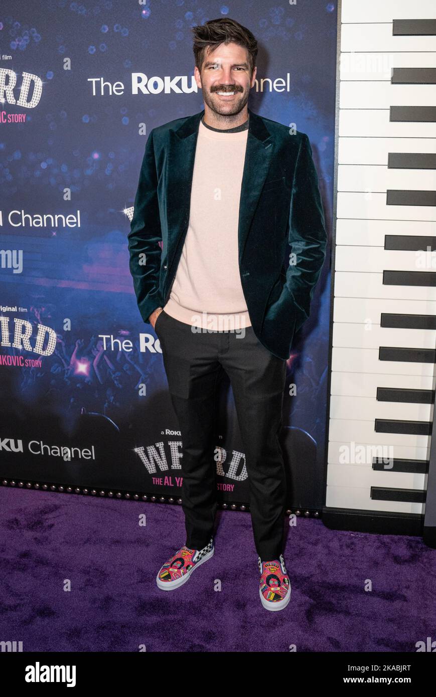 Colin Davis attends New York premiere of Roku originals - Weird: the Al ...
