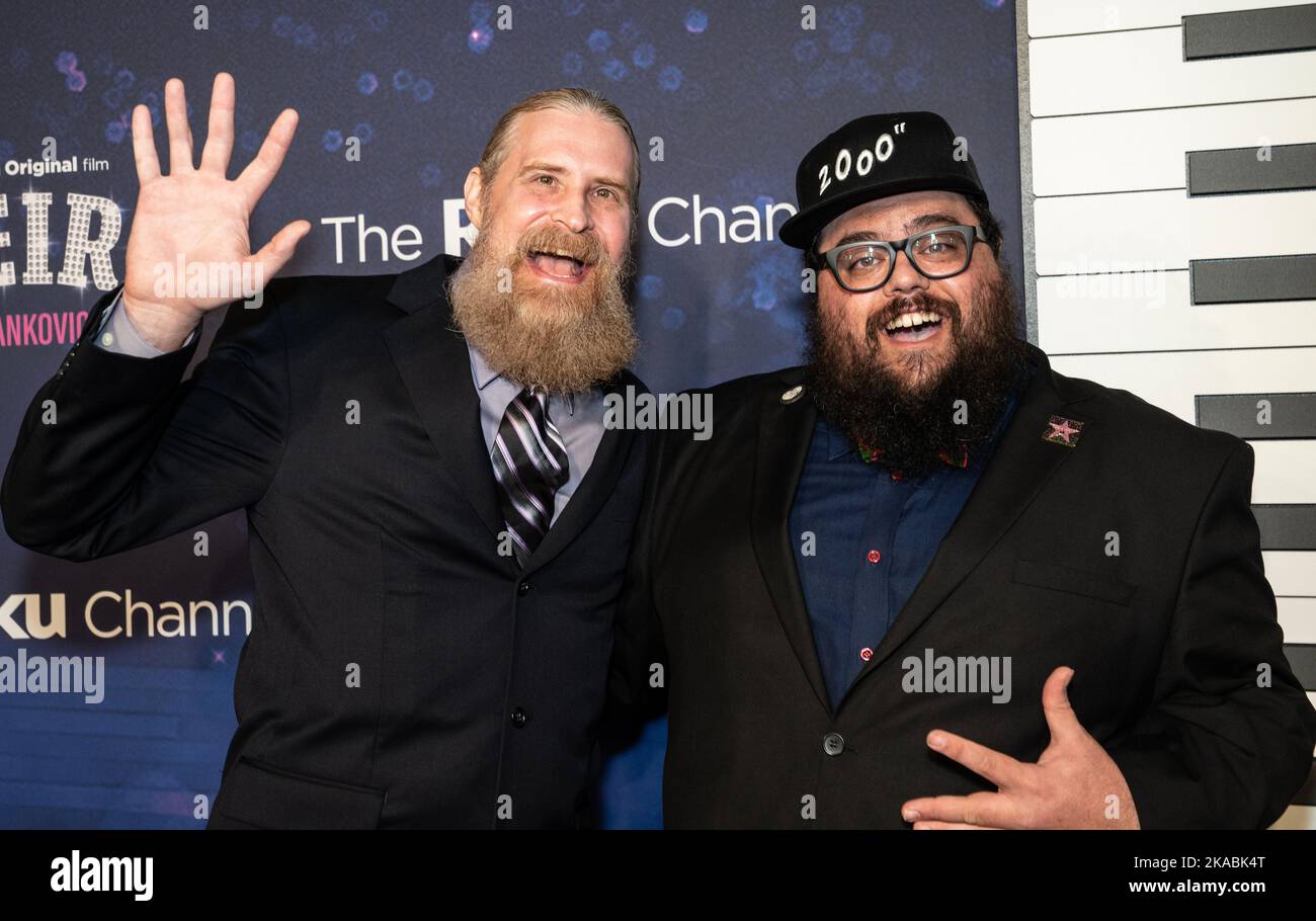David Rossi and Ethan Ullman attend New York premiere of Roku originals ...