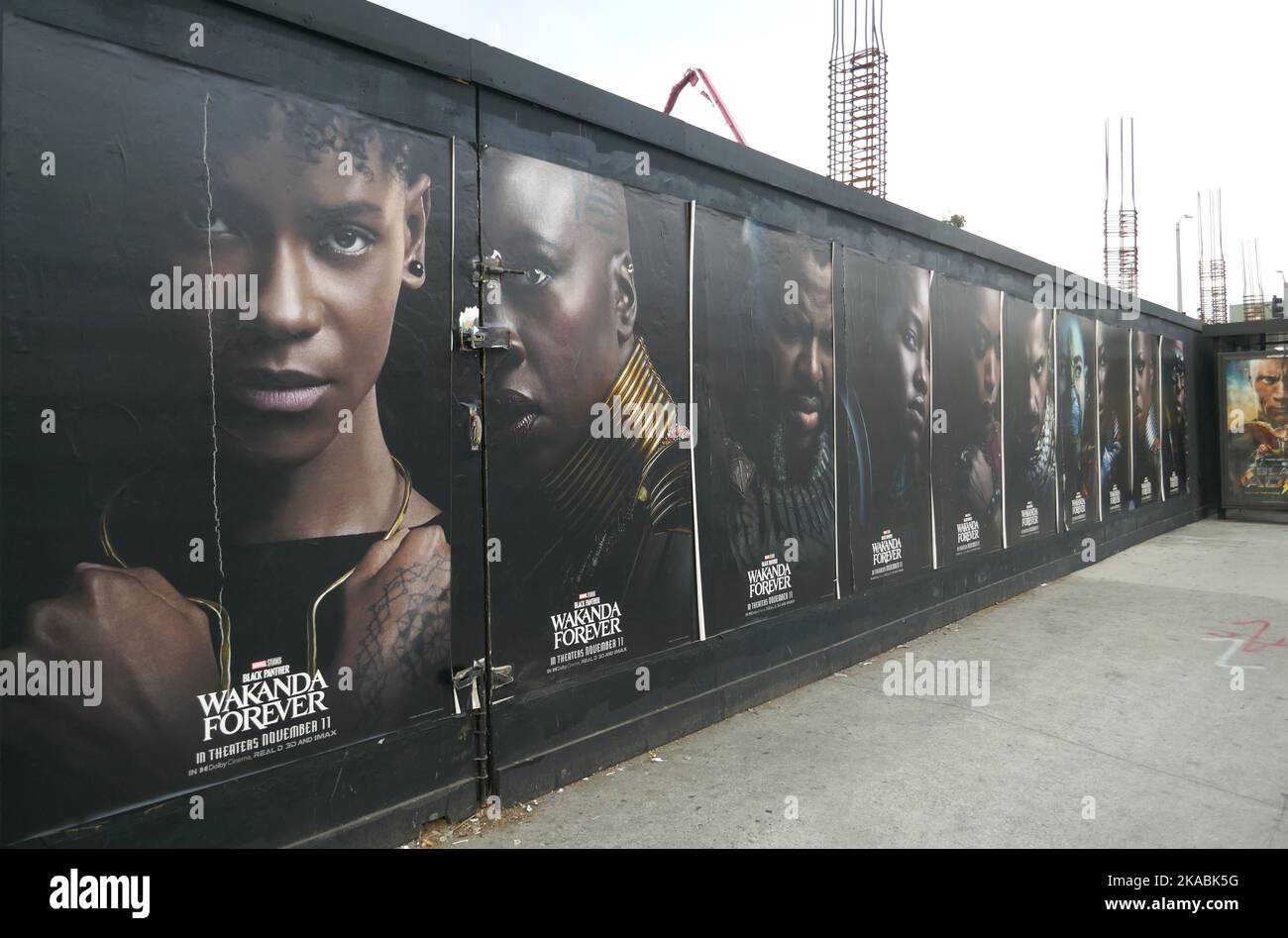 Los Angeles, California, USA 1st Novmeber 2022 Marvel Studios Black ...