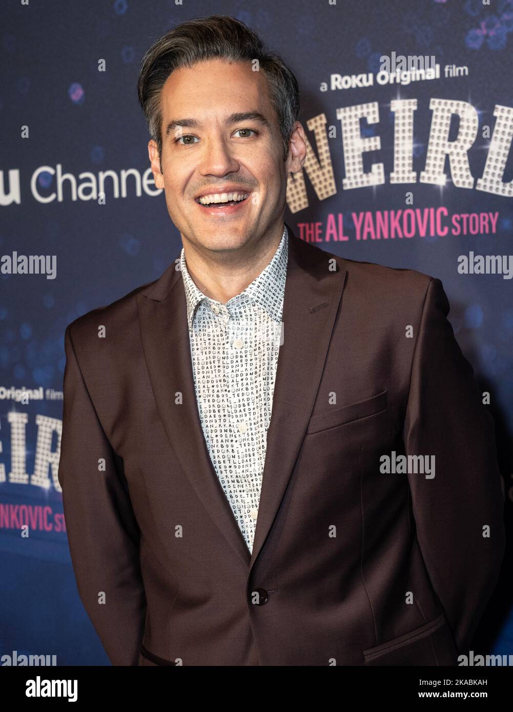 Eric Appel attends New York premiere of Roku originals - Weird: the Al ...