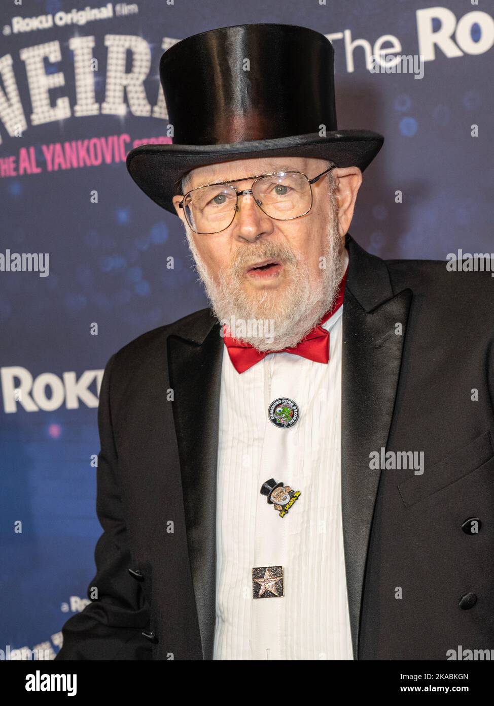 Barry Hansen attends New York premiere of Roku originals - Weird: the ...