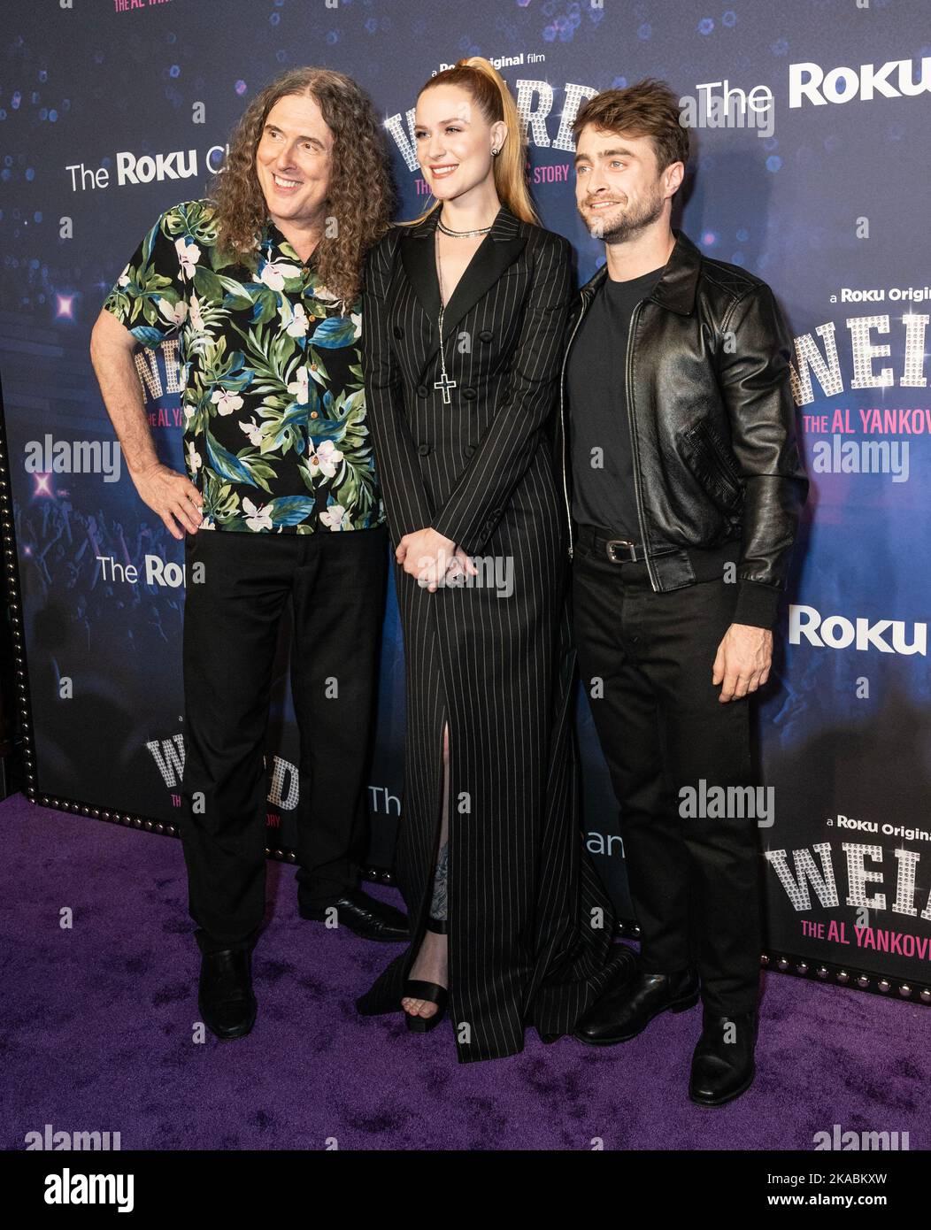 Weird Al Yankovic, Evan Rachel Wood, Daniel Radcliffe attend New York ...
