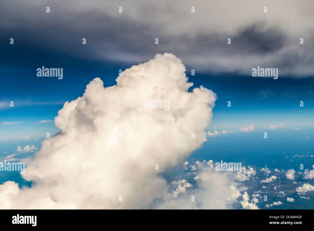 Aircraft flying rain clouds hi-res stock photography and images - Alamy