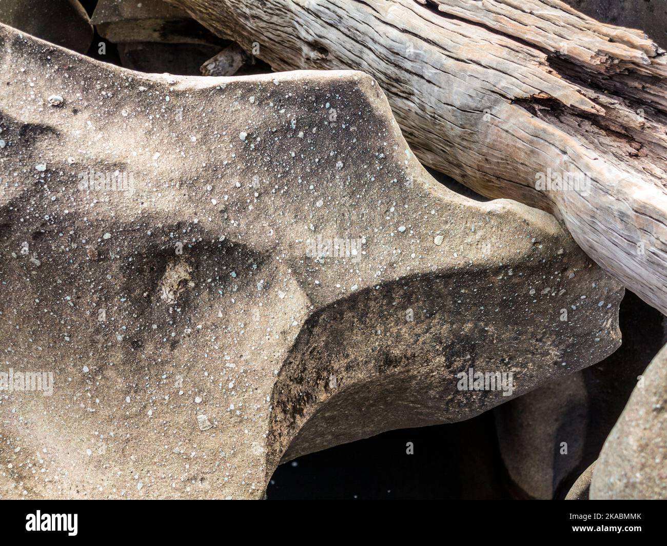 Vale da Lua at Chapada dos Veadeiros, The Moon Valley Stock Photo - Alamy