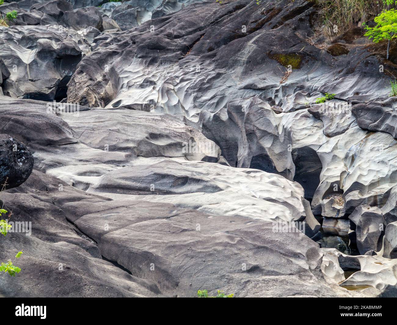 Vale da Lua at Chapada dos Veadeiros, The Moon Valley Stock Photo - Alamy