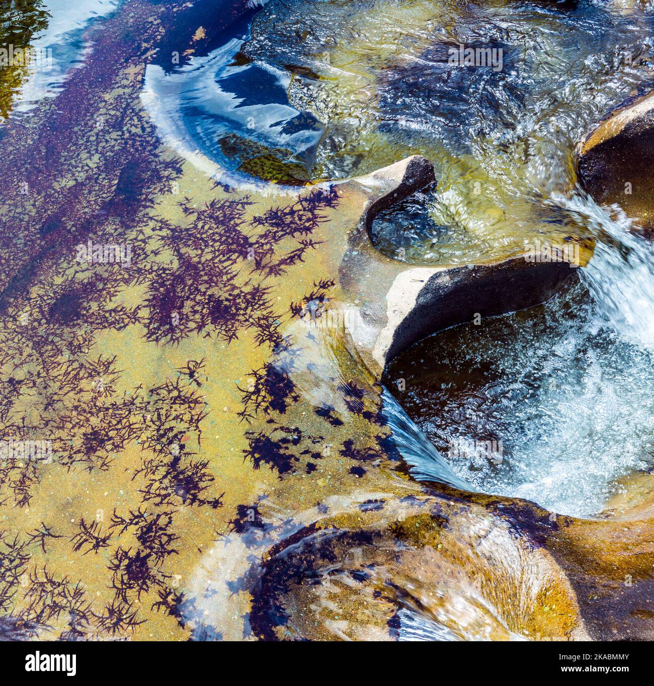 Vale da Lua at Chapada dos Veadeiros, The Moon Valley Stock Photo - Alamy