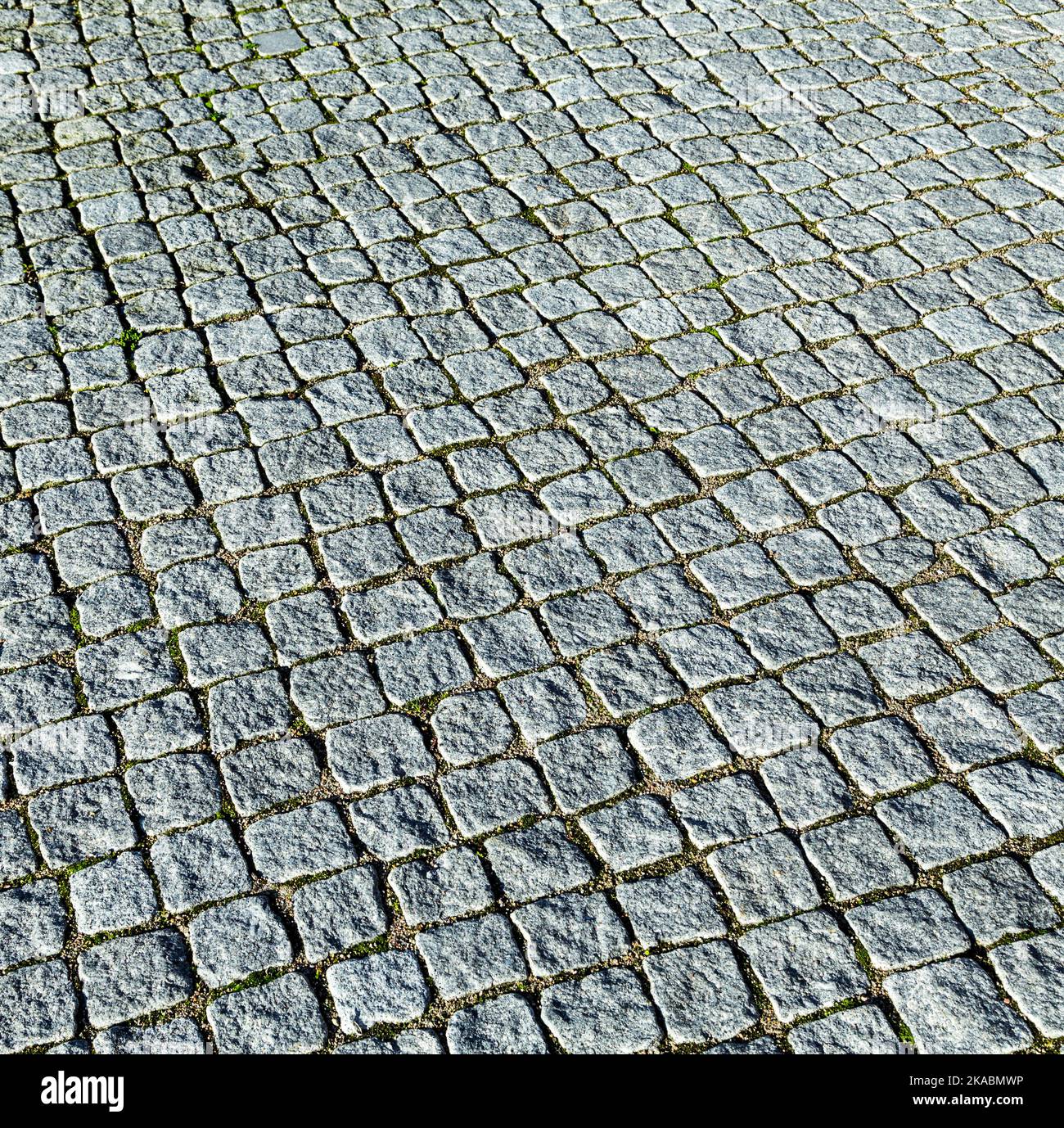 pattern of grey cobble stones at the paveway Stock Photo - Alamy