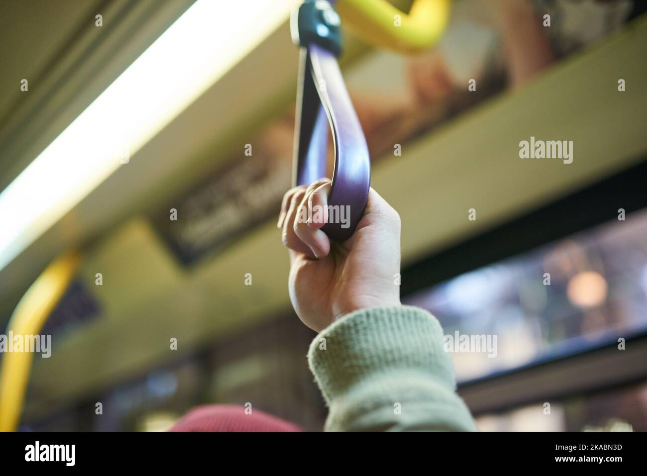 Hold on tight. Low angle shot of an unrecognizable mans hand holding a ...